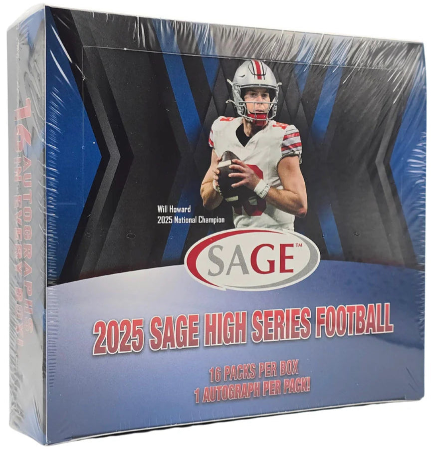 2025 Sage Football High Series Hobby Box – Northwest Sportscards