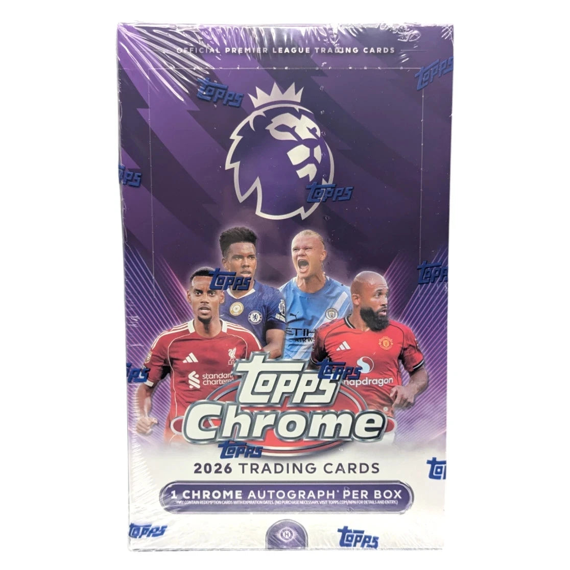 2026 Topps Chrome English Premiere League Soccer Hobby Box – Northwest ...