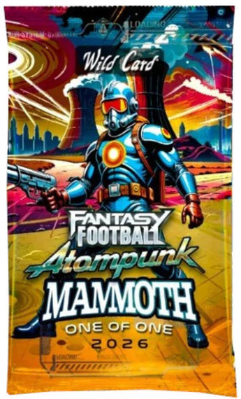 2026 Wild Card Fantasy Football Atompunk Mammoth Football Pack ...