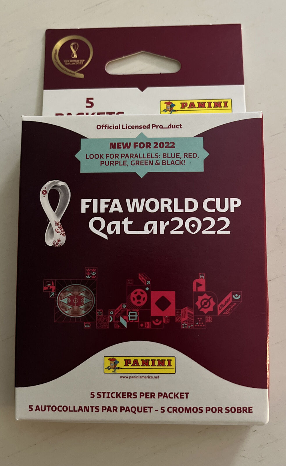 2022 Panini FIFA World Cup Soccer Sticker Box 5/5 – Northwest Sportscards