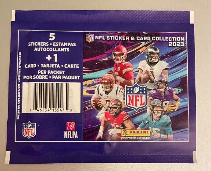 2023 Panini Football NFL Sticker Pack 5+1 – Northwest Sportscards