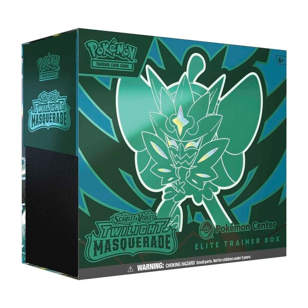 Pokémon Center Exclusive Scarlet & Violet Twilight Masquerade Elite Tr ...