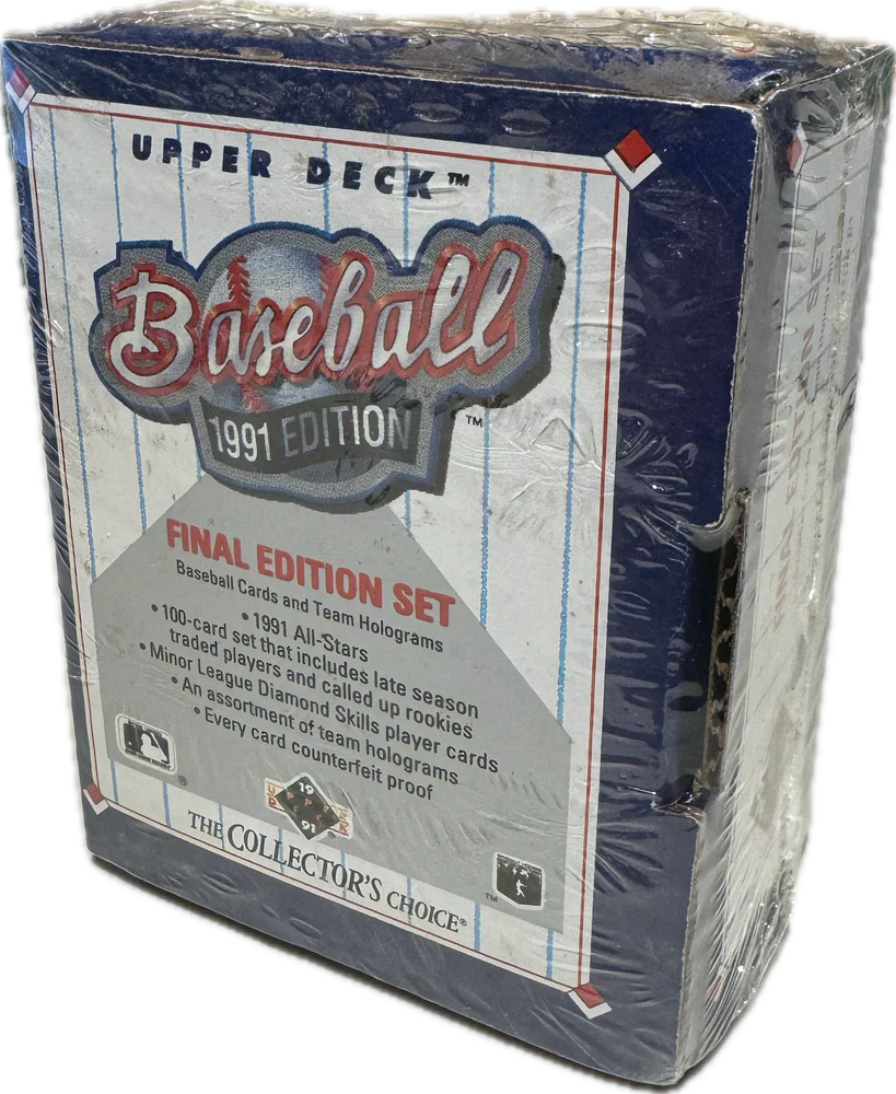 1991 Upper Deck UD Final Edition Baseball Factory Set – Northwest ...
