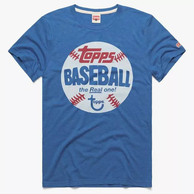 Topps Tee-Shirt Blue Med The Real One – Northwest Sportscards