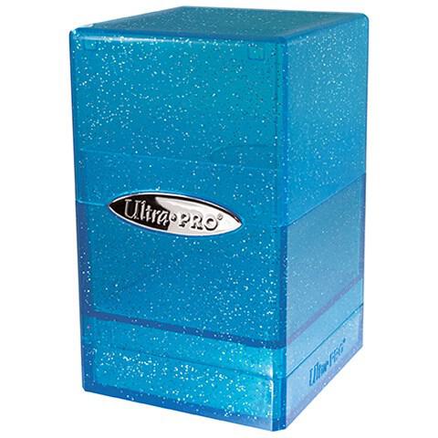 Ultra Pro Satin Tower: Glitter Blue – Northwest Sportscards