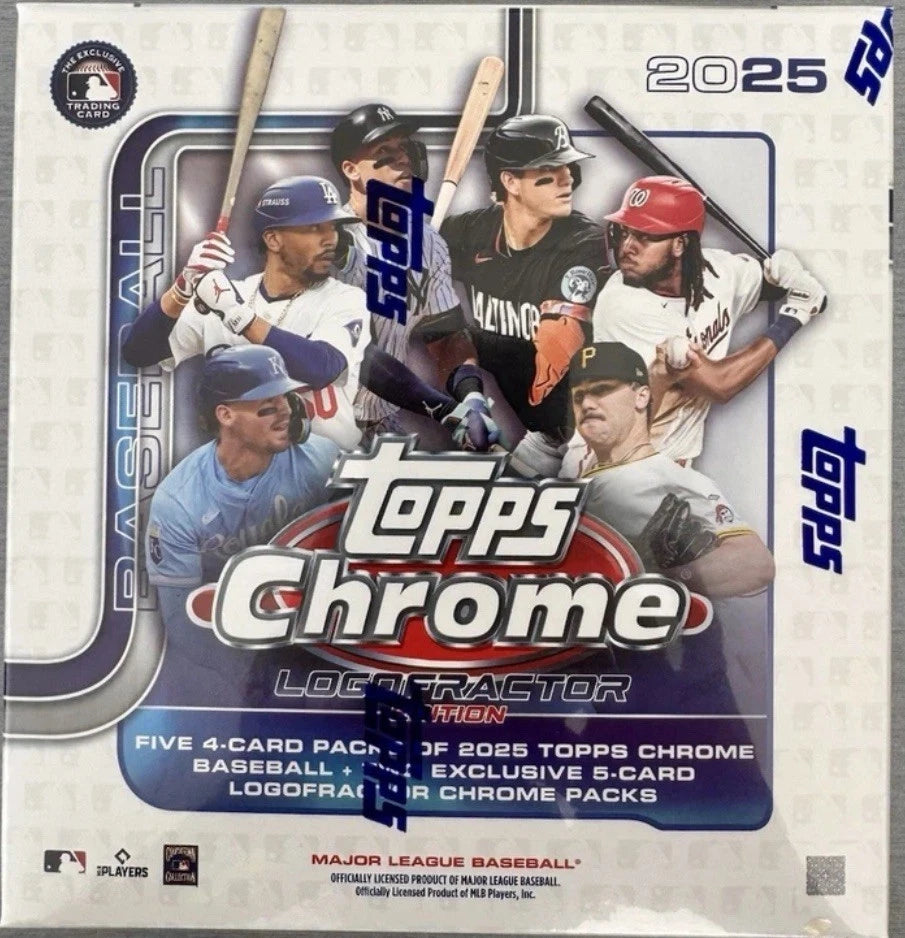 2025 Topps Chrome Logofractor Baseball Box – Northwest Sportscards