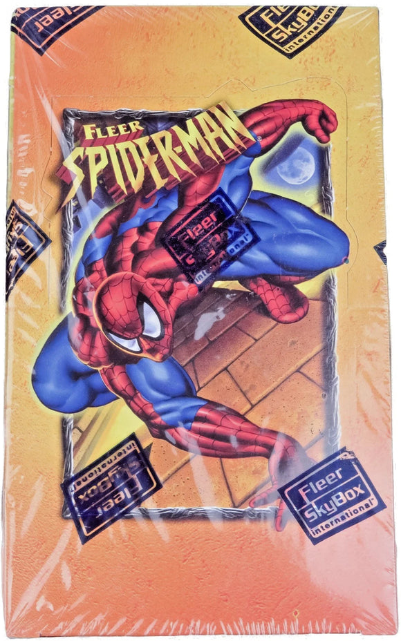 1997 Fleer SkyBox Spider-Man International Hobby Box – Northwest ...