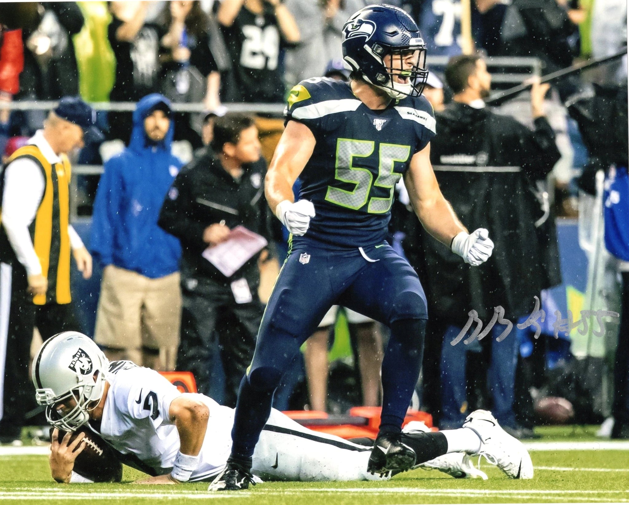 Ben Burr-Kirven Seattle Seahawks Signed 8x10 Photograph #4 – Northwest ...
